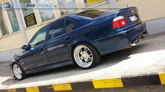 BMW 523i / M5 Look / 18" RH ZW3 Hochglanz poliert [ 5er BMW - E39 ] "Limousine" - [Tuning ...