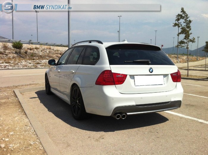 BMW 325D ein Traum in weiss [ 3er BMW - E90 / E91 / E92 / E93 ...