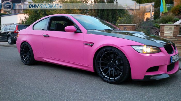M3 E92 Pink Matt [ 3er BMW - E90 / E91 / E92 / E93 ] "M3" - [Tuning ...