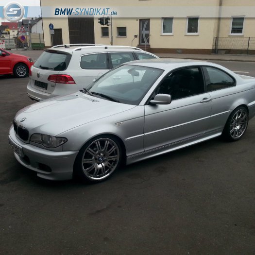 BMW E46 - 19" M3 M67 - Titansilber [ 3er BMW - E46 ] "Coupe" - [Tuning ...