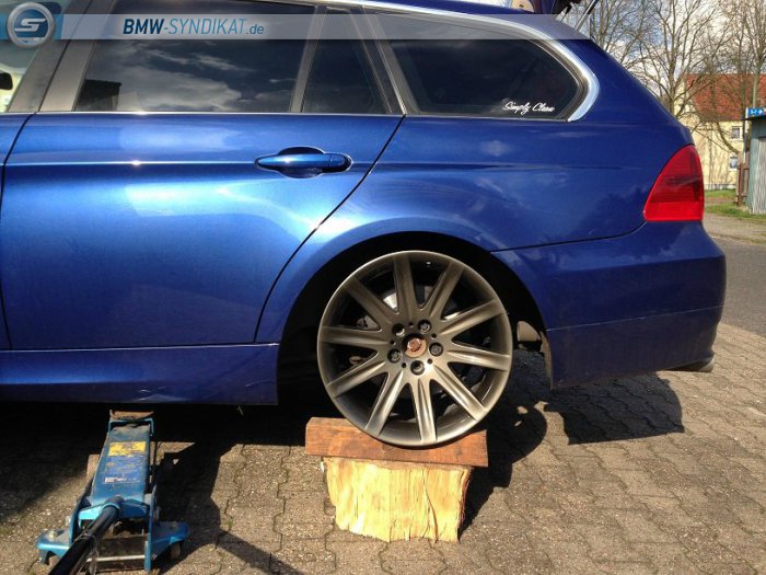 E91 330 with Styles 95 [ 3er BMW - E90 / E91 / E92 / E93 ] "Touring ...