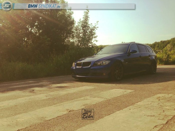 E91 330 with Styles 95 [ 3er BMW - E90 / E91 / E92 / E93 ] "Touring ...
