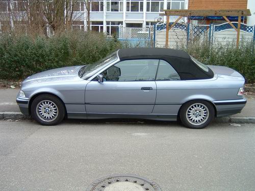 Silver-Blue E36 M-Tech II Cabrio [ 3er BMW - E36 ] "Cabrio" - [Tuning ...