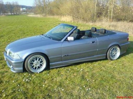 Silver-Blue E36 M-Tech II Cabrio [ 3er BMW - E36 ] "Cabrio" - [Tuning ...