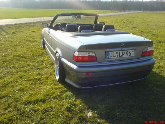 Silver-Blue E36 M-Tech II Cabrio [ 3er BMW - E36 ] "Cabrio" - [Tuning ...