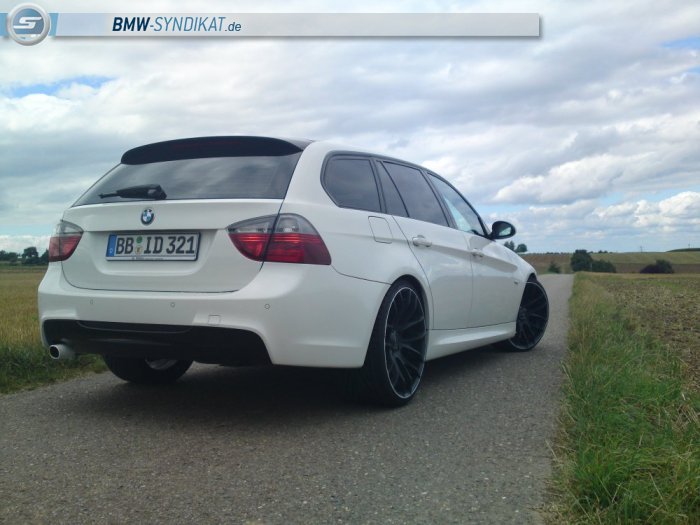 My white virgin... 20Zoll, BMW Performance.... [ 3er BMW - E90 / E91 ...